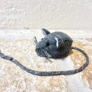 Small Stuffed Mouse, Miniature Felt Mouse, Gift, Pincushion, Soft Toy ...