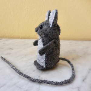 Small Stuffed Mouse, Handmade Felt Mouse, Felt Animal Gift, Soft Toy ...