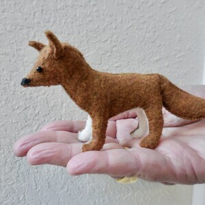 Small Felt Fox Red Fox Soft Sculpture Soft Toy Felt Stuffed - Etsy