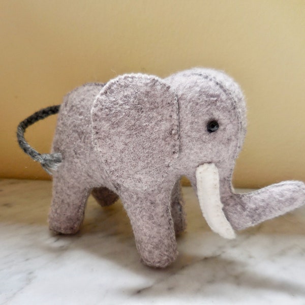 Felt Elephant - Etsy
