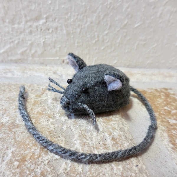 Stuffed Mouse - Etsy