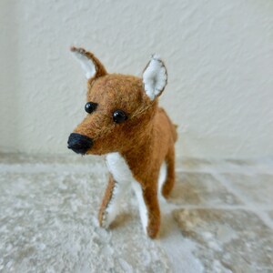 Small Felt Fox Red Fox Soft Sculpture Soft Toy Felt Stuffed - Etsy