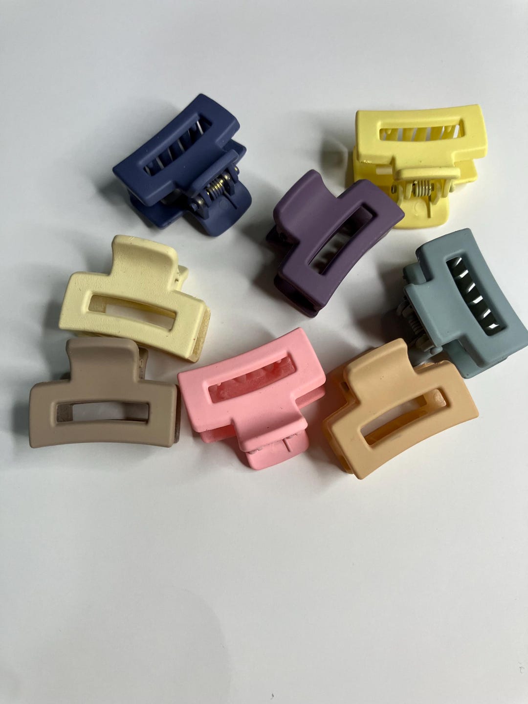 Mini Hair Claw Clips, Set of Mini Hair Claw Clips, Tiny Claw Clips for ...