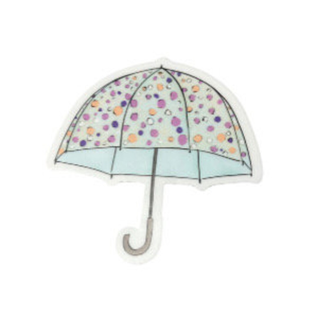 Umbrella Die Cut Sticker - Etsy