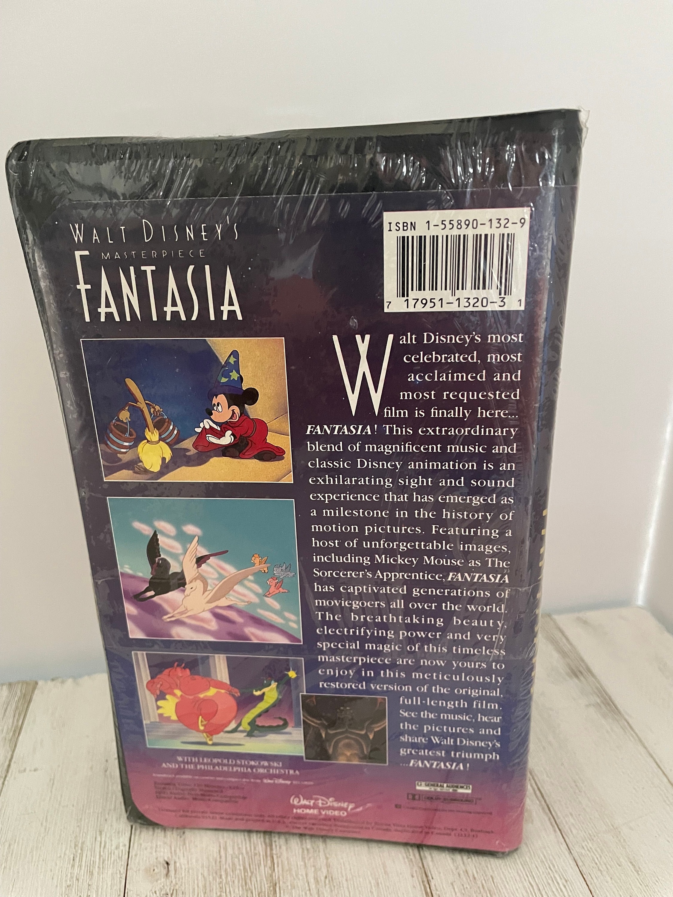 Walt Disney's Masterpiece Fantasia, VHS - Etsy