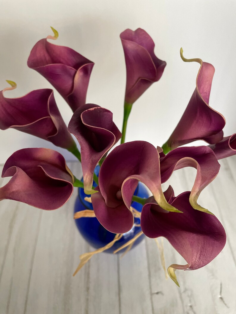 Real Touch Mini Calla Lilies-ready TO SHIP | Etsy