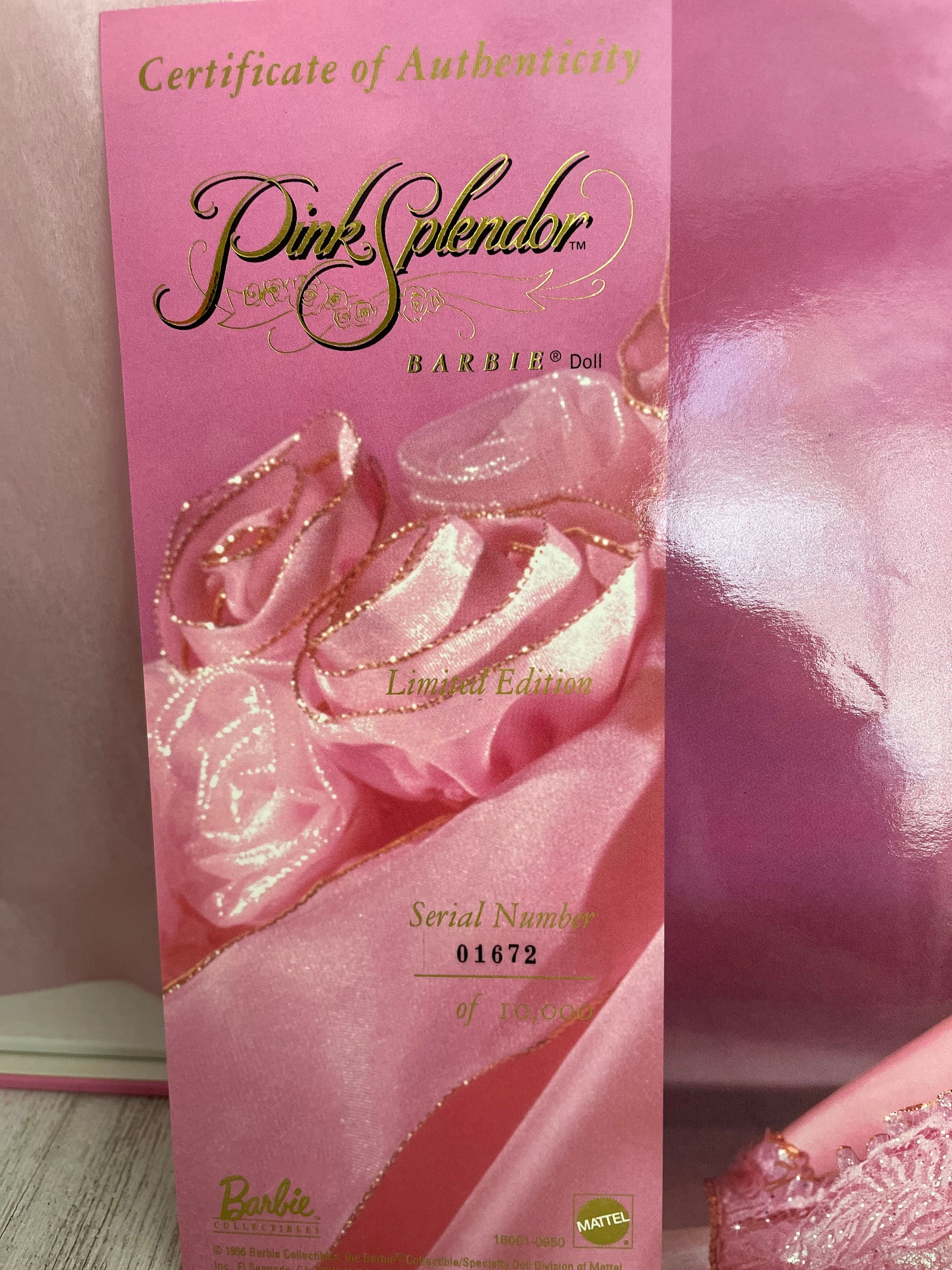 Limited Edition Pink Splendor Barbie - Etsy