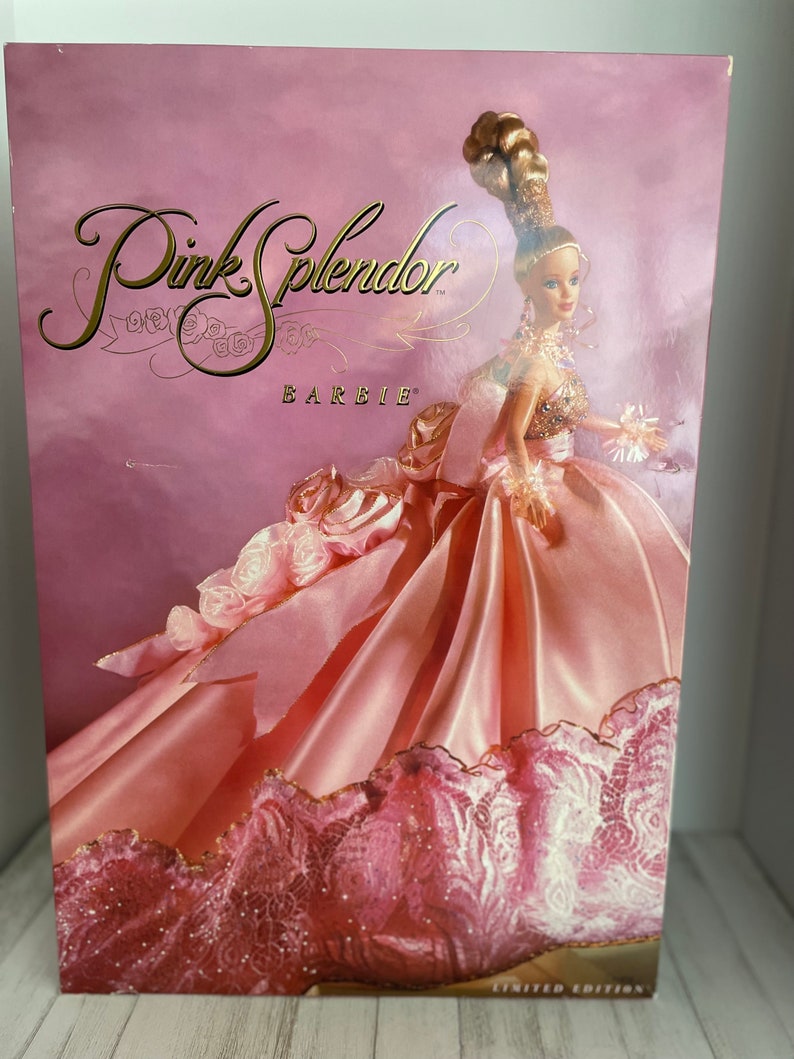 Limited Edition Pink Splendor Barbie - Etsy