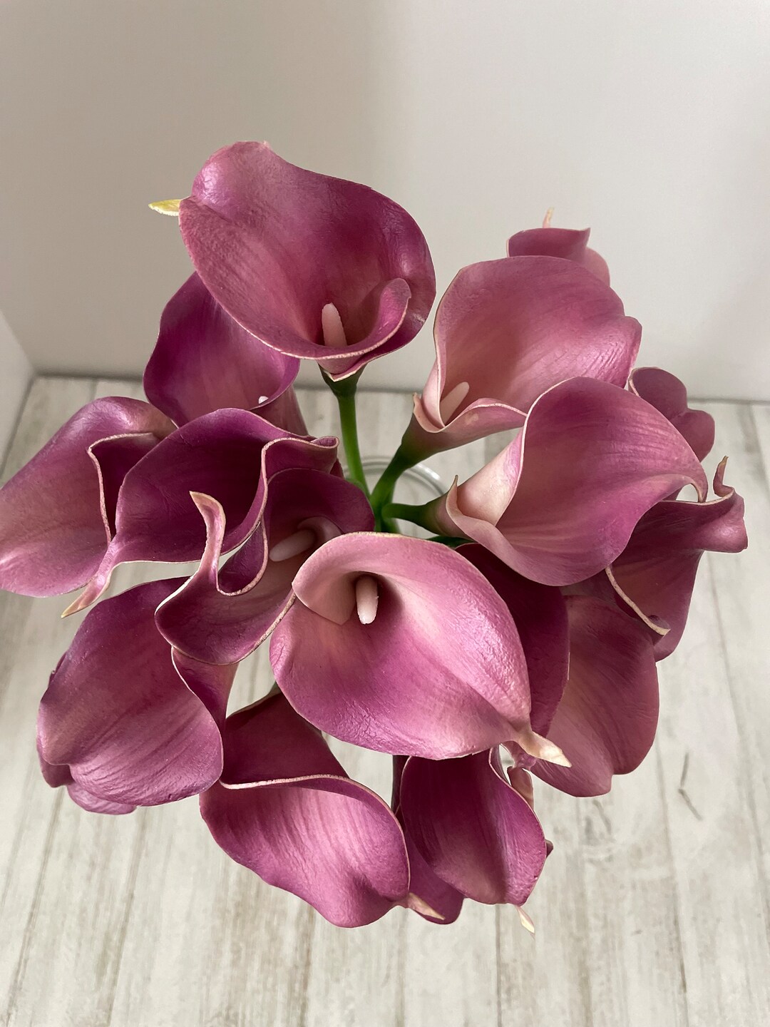 18 Stems of Real Touch Mini Calla Lilies - Etsy