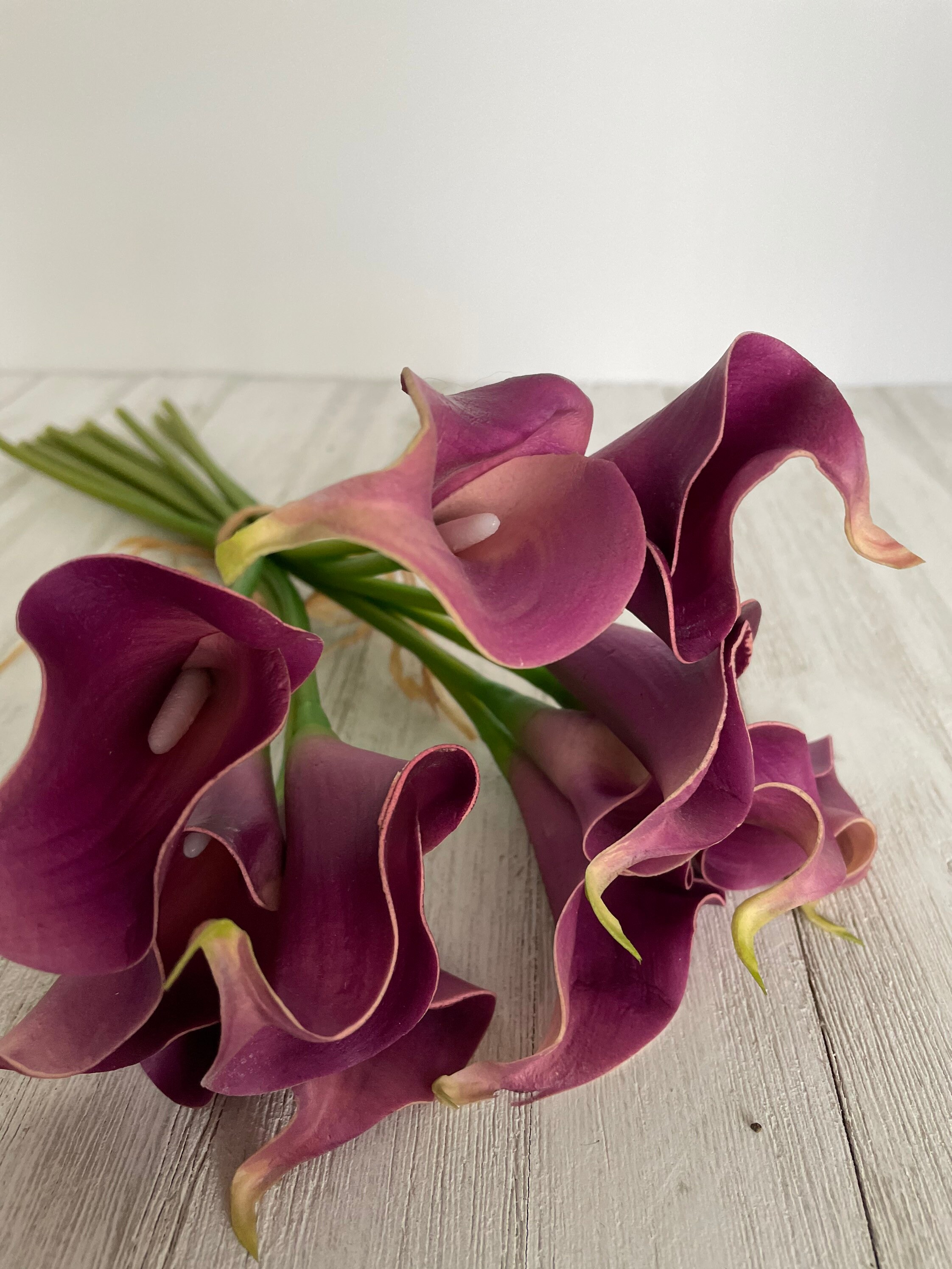 Real Touch Mini Calla Lilies-ready TO SHIP - Etsy