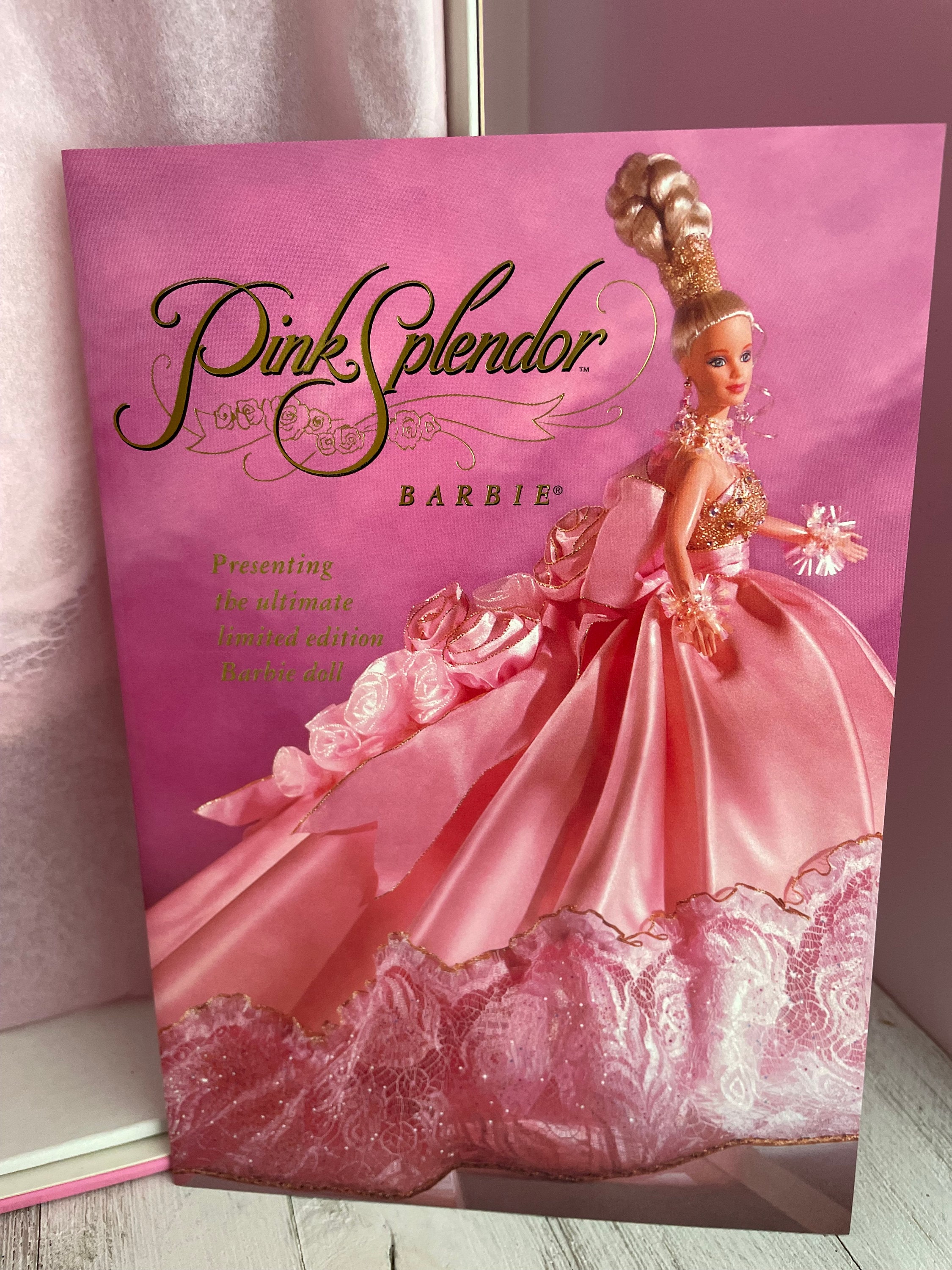 Limited Edition Pink Splendor Barbie - Etsy
