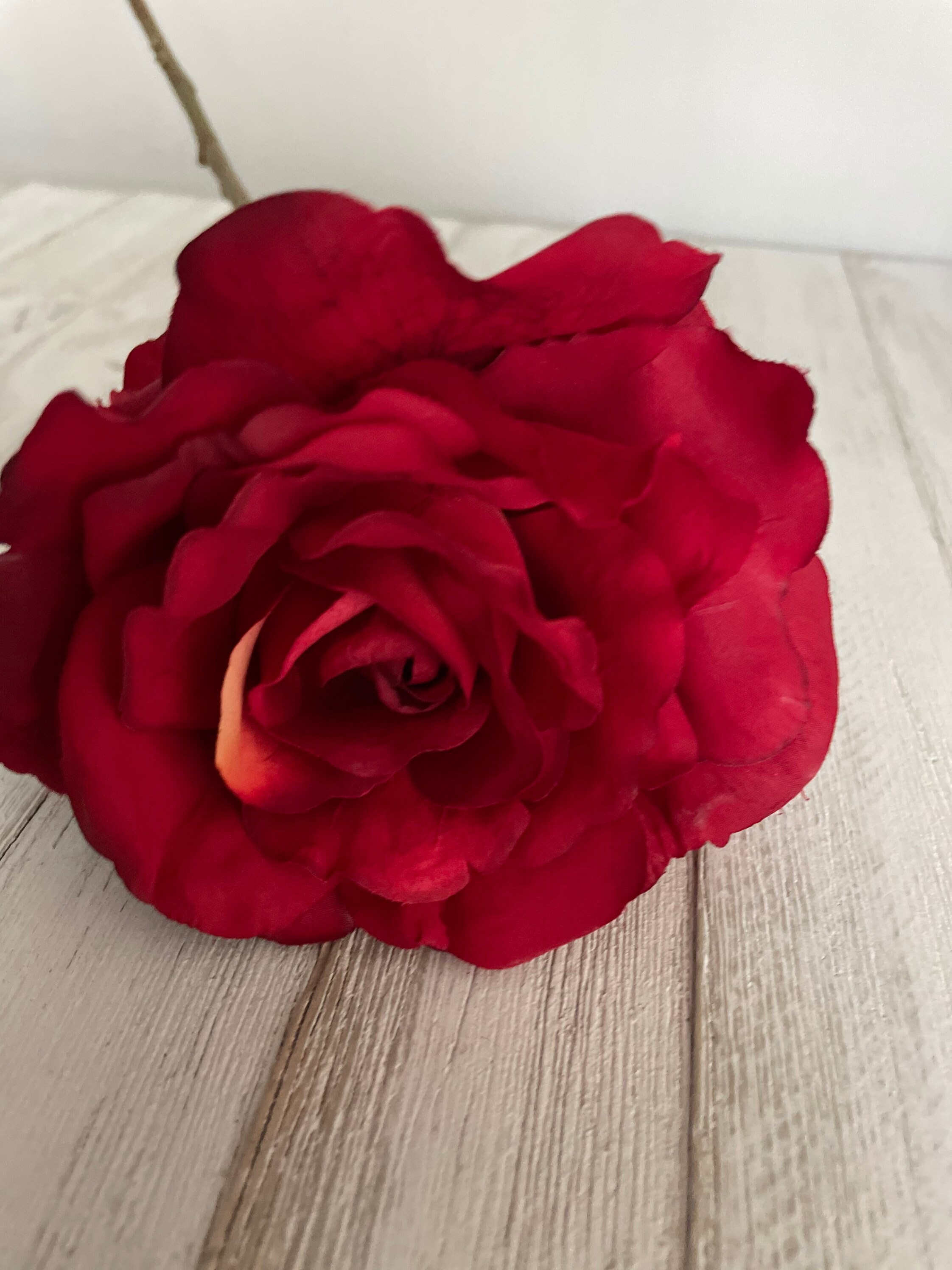 Silk Red Roses-ready TO SHIP - Etsy