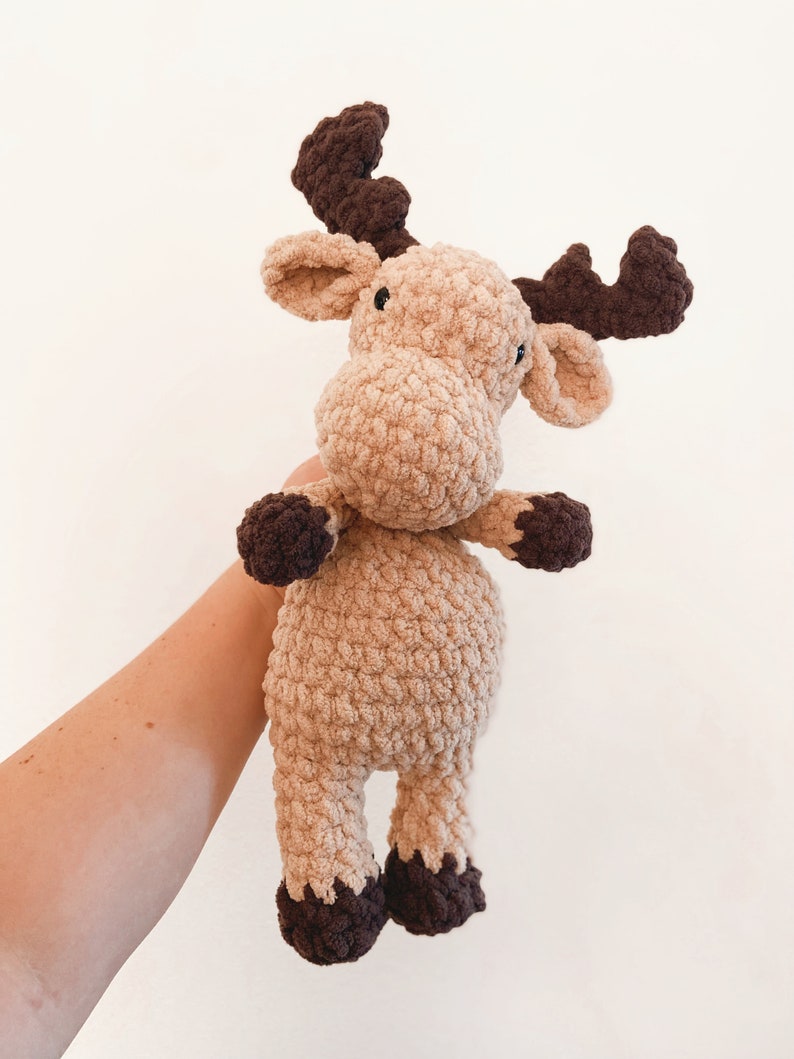 CROCHET PATTERN: Marley the Moose Amigurumi Moose Moose - Etsy