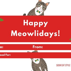 Cat Lover Gift Certificate, Gift for Pet Lover, Cat Gift Certificate ...