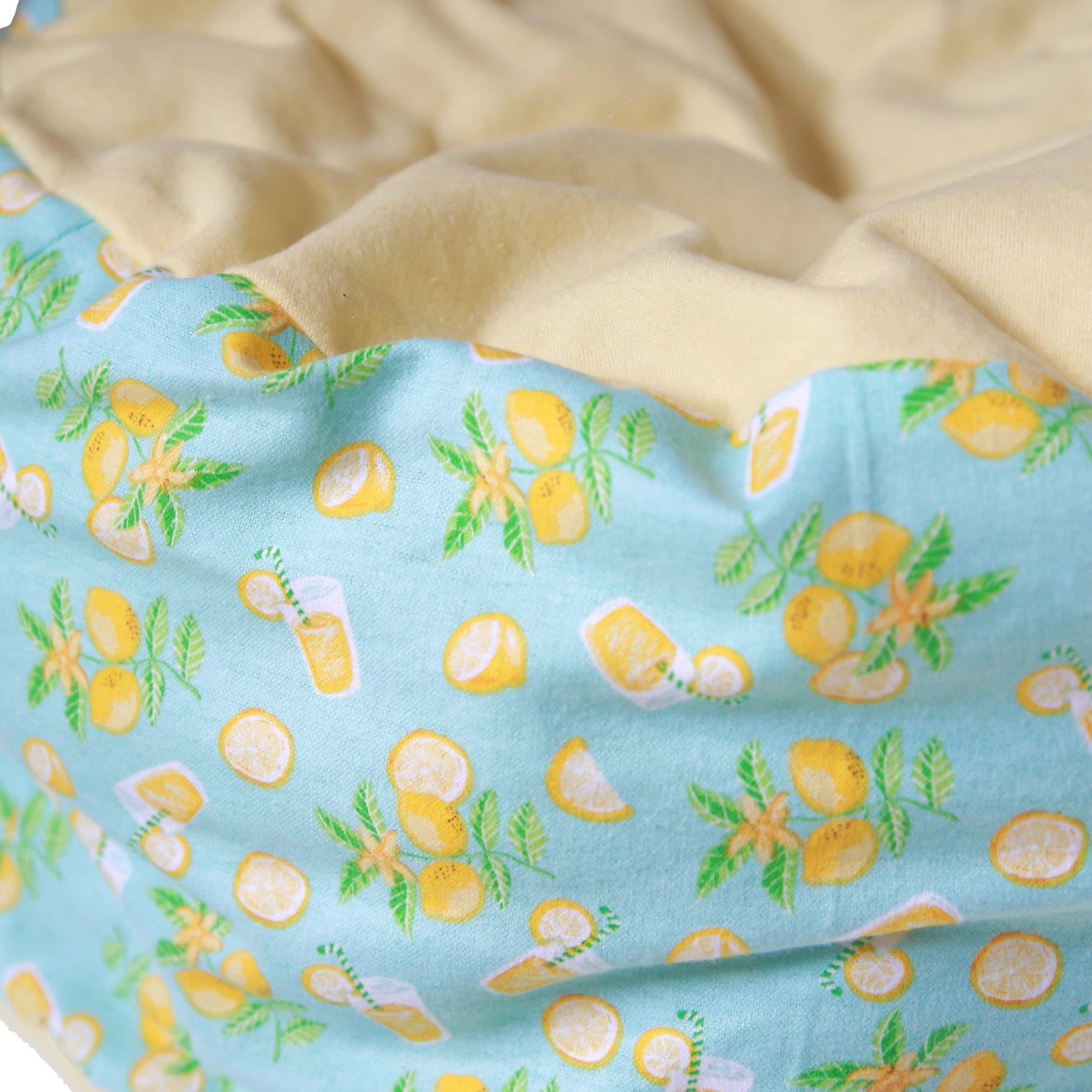 Flannel Cat Bed Lemon Cat Bed Flannel Bed Machine | Etsy