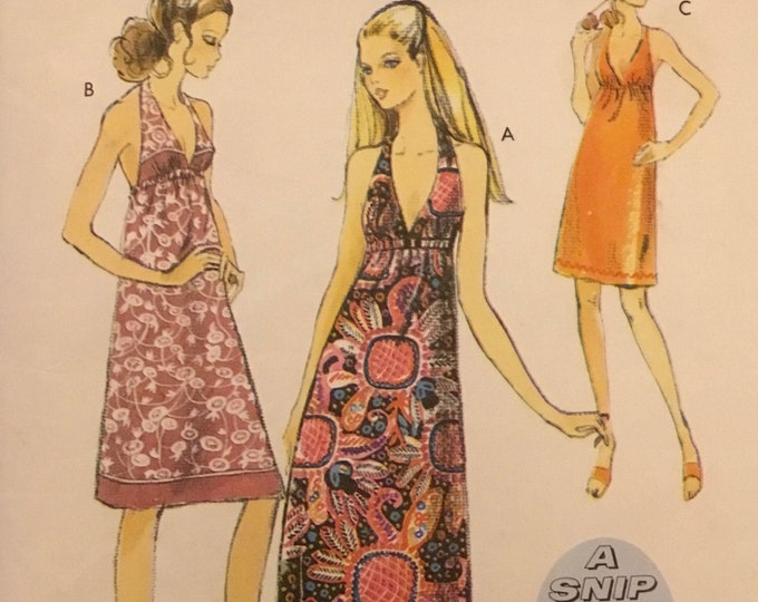 1971 Style Patterns Style Snip Misses Dress in Three Lengths Sewing ...
