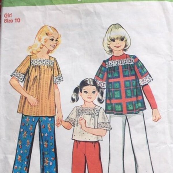 Smock Top Pattern - Etsy