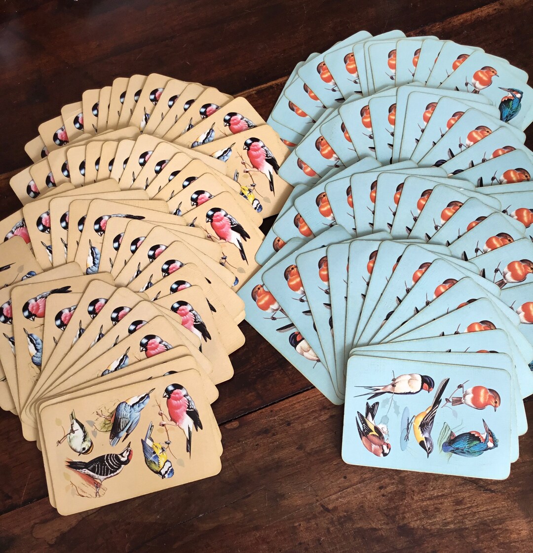 Vintage Waddingtons Fine Playing Cards - Etsy