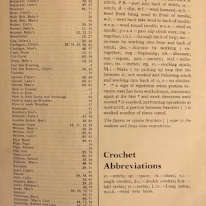 Vintage Patons & Baldwins Woolcraft A Practical Guide to Knitting and ...