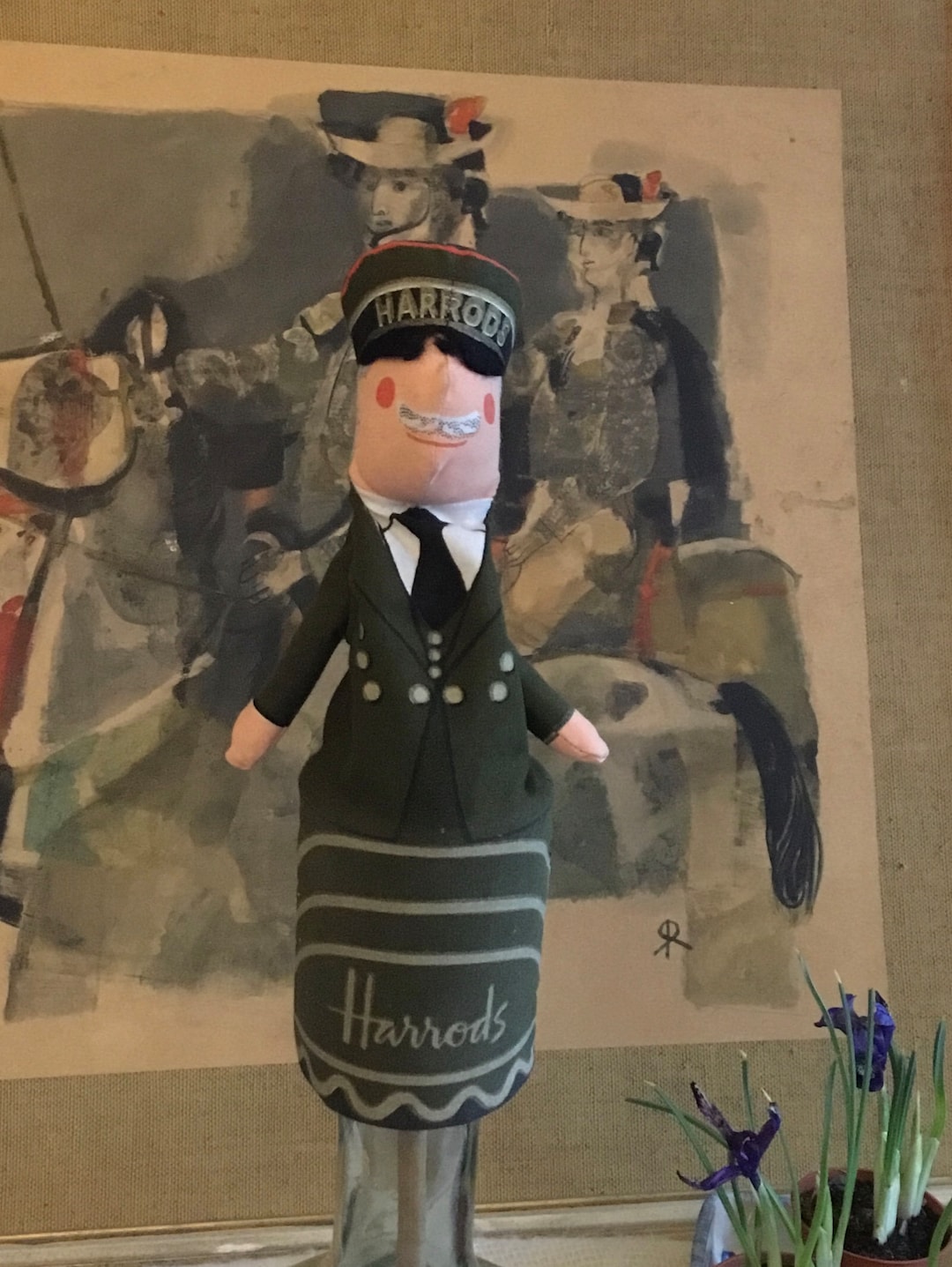 Vintage 1982 Anne Wilkinson Designs Harrods Doorman Pop up Puppet - Etsy