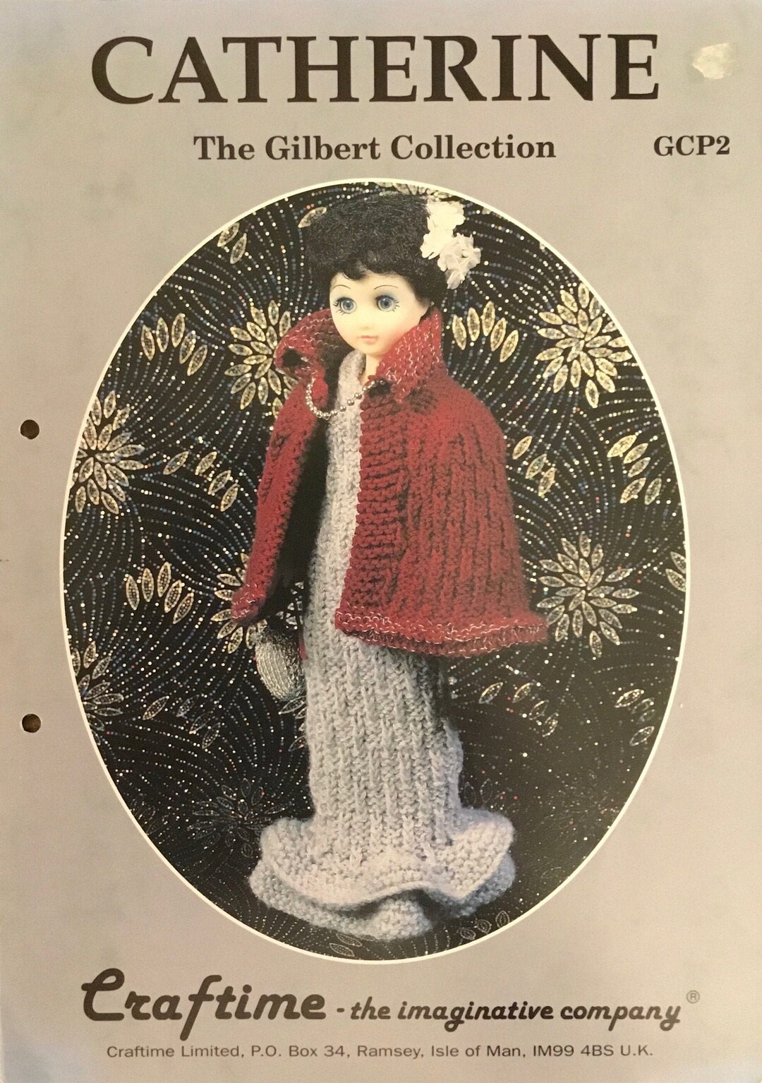 Vintage 1994 Craftime Catherine Doll Costume Knitting Pattern - Etsy
