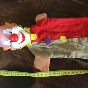 Vintage Clown Hand Puppet - Etsy