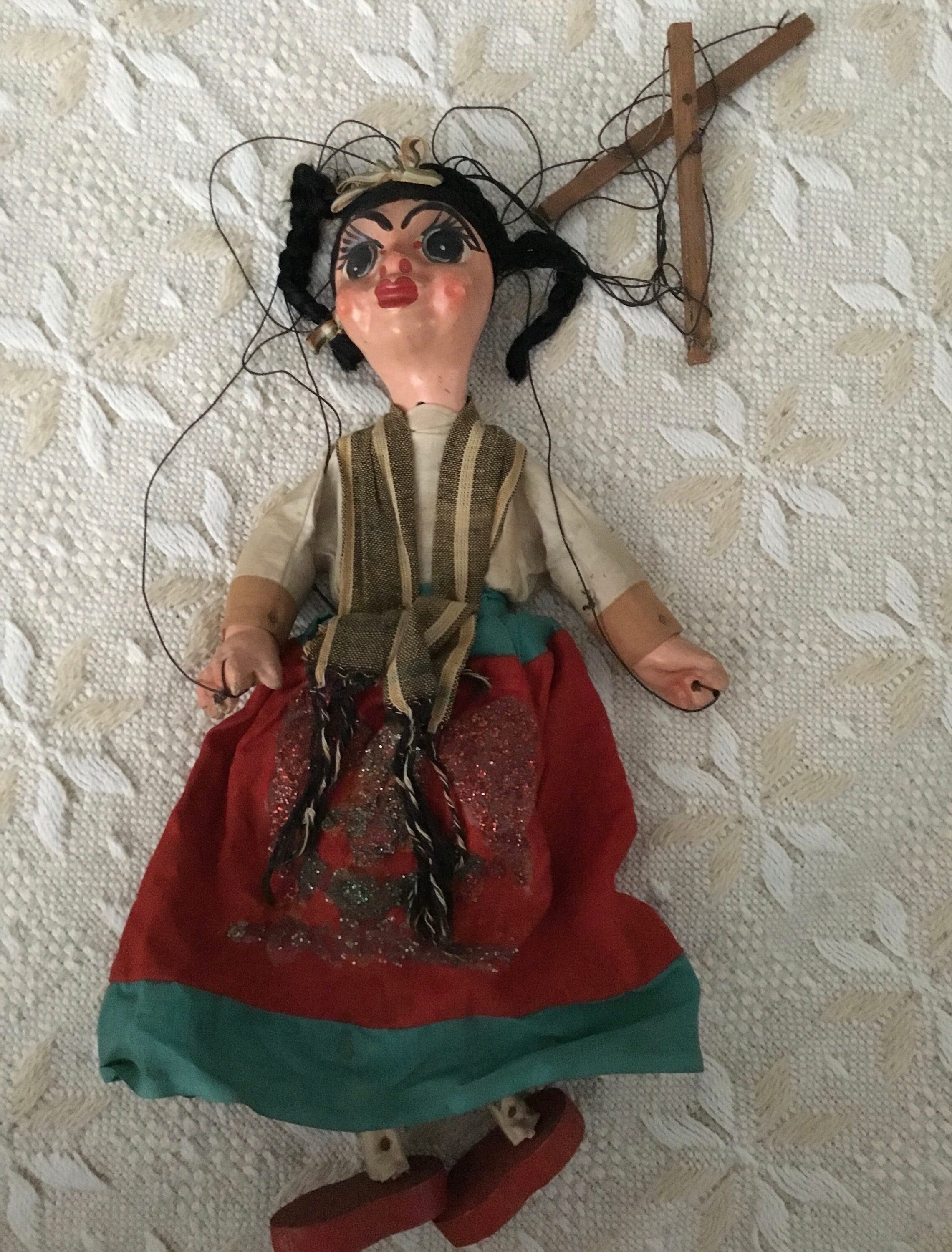 Vintage Puppet | Marionette - Etsy