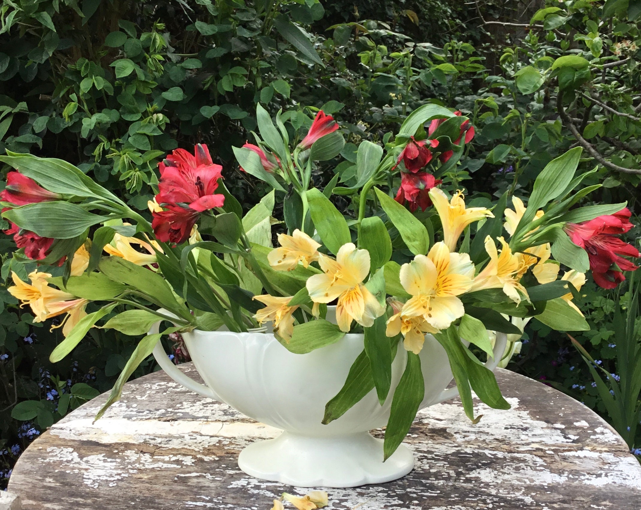 Vintage Beswick Ware Flower Bowl / Vase - Etsy UK
