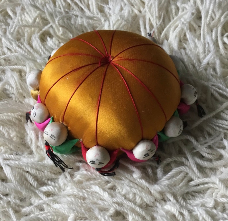 Large Vintage Pin Cushion - Etsy UK
