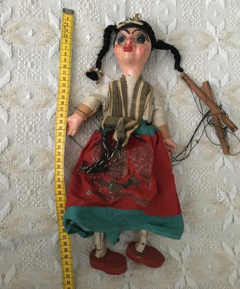 Vintage Puppet | Marionette - Etsy
