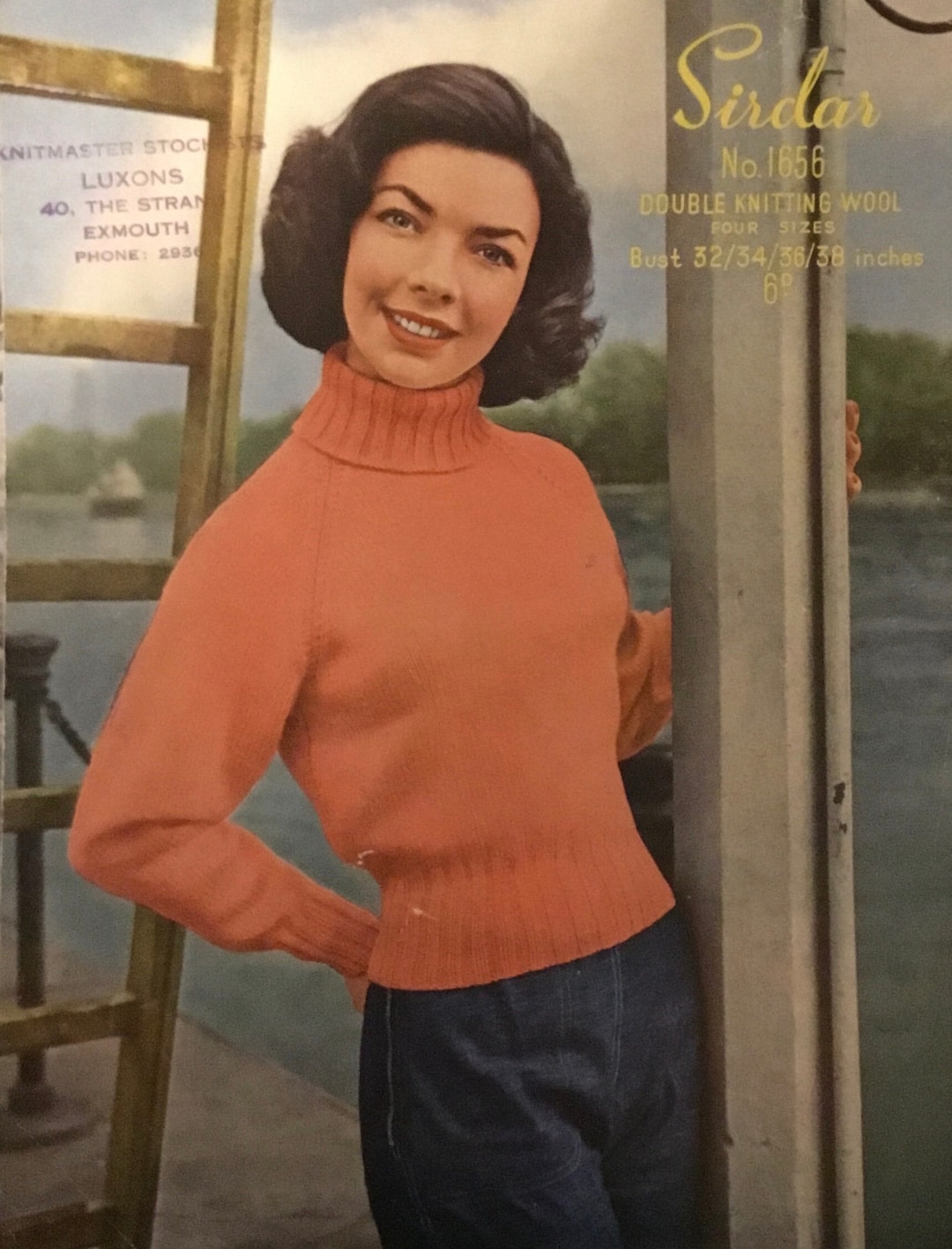 Sirdar Ladys Sweater Knitting Pattern No.1656 to Fit Bust 32343638 - Etsy