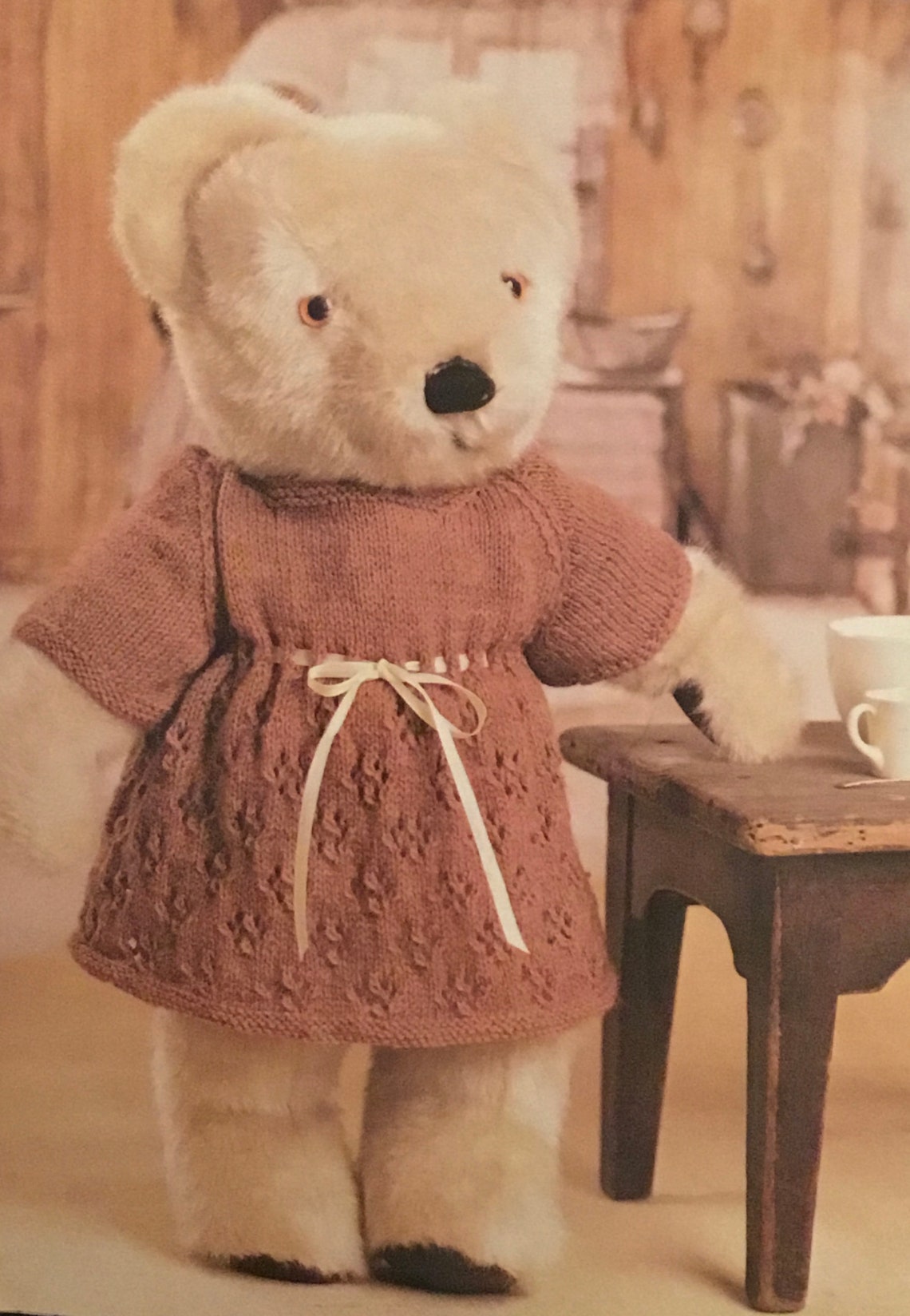Vintage 1983 Wendy Bears & Belles Doll Knitting Patterns No. - Etsy UK