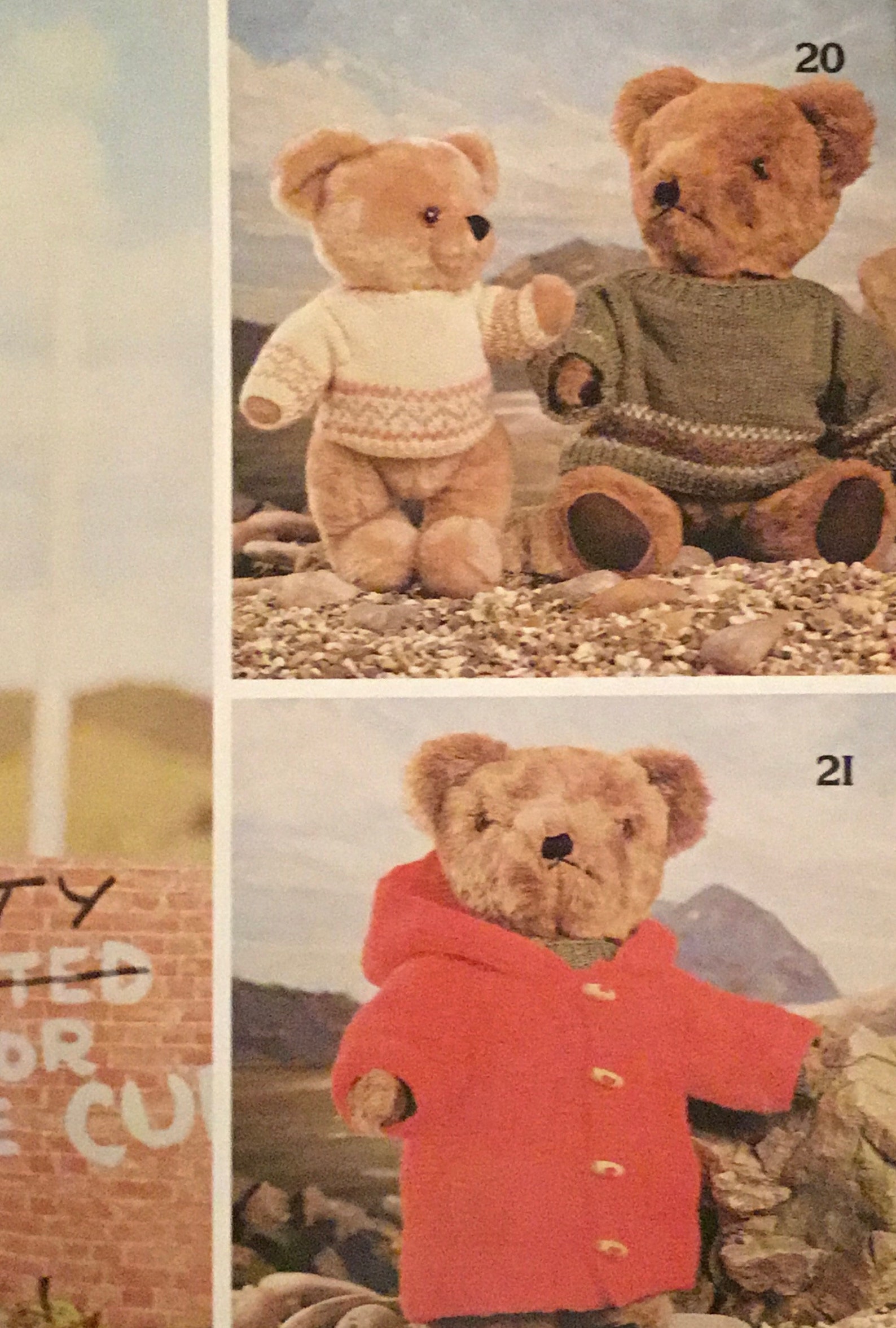 Vintage 1983 Wendy Bears & Belles Doll Knitting Patterns No. - Etsy UK