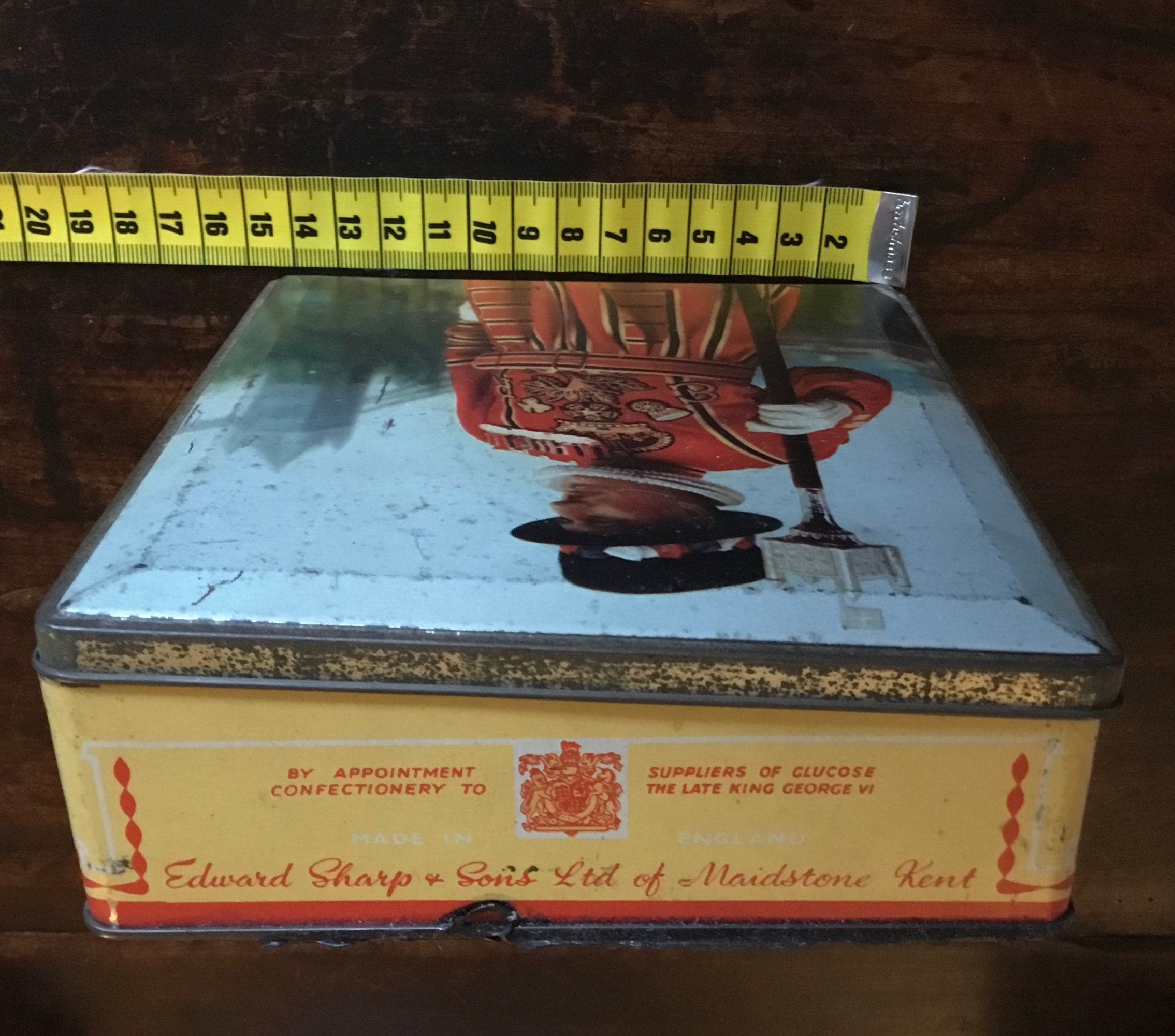 Vintage Edward Sharp & Sons Ltd Glucose Comfectionery Tin Box | Etsy