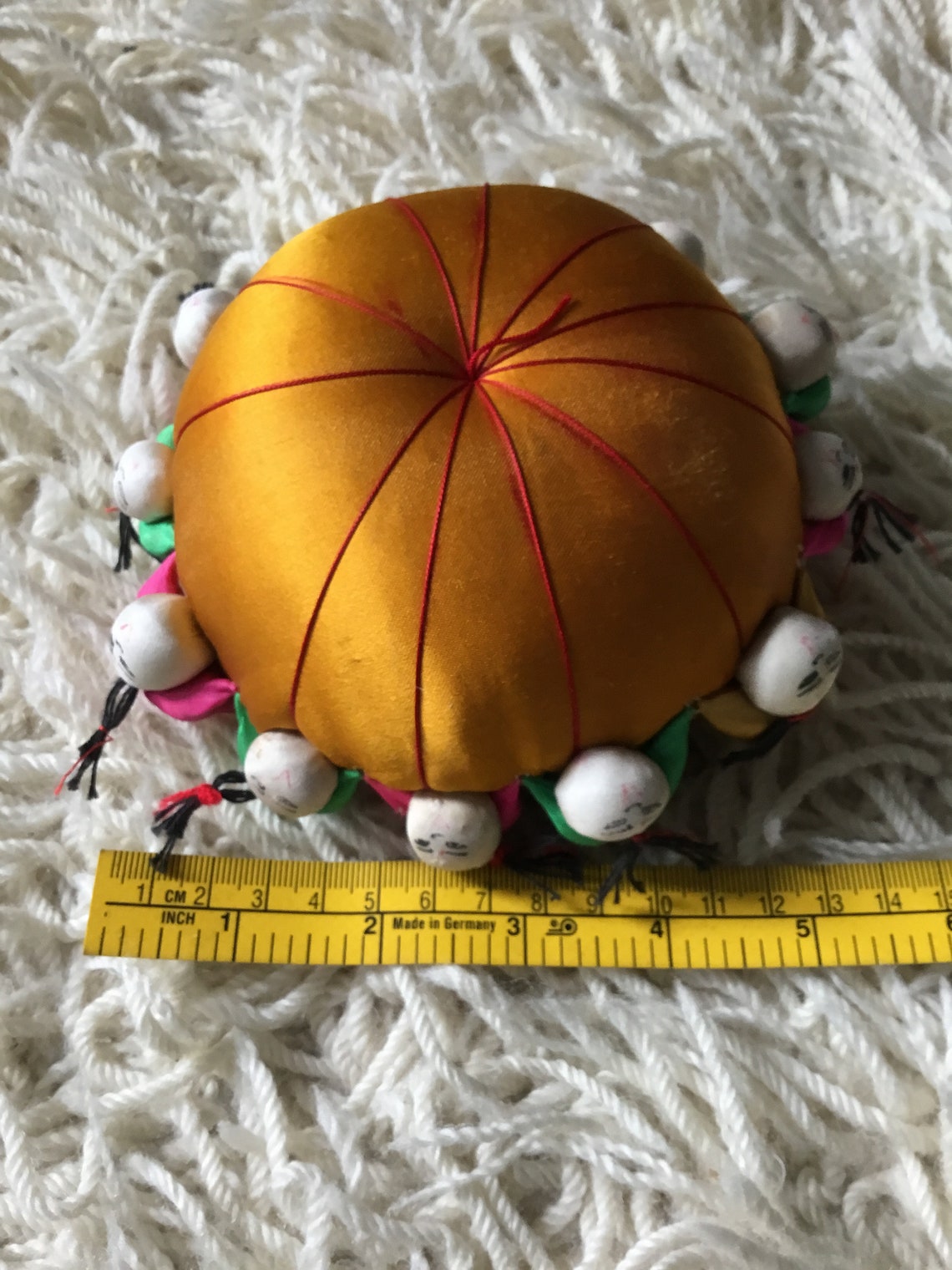 Large Vintage Pin Cushion - Etsy UK