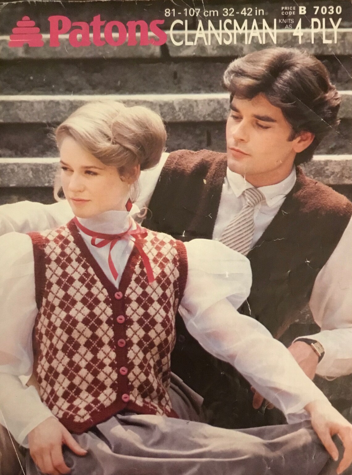 Patons & Baldwins His and Hers Waistcoats Knitting Pattern - Etsy