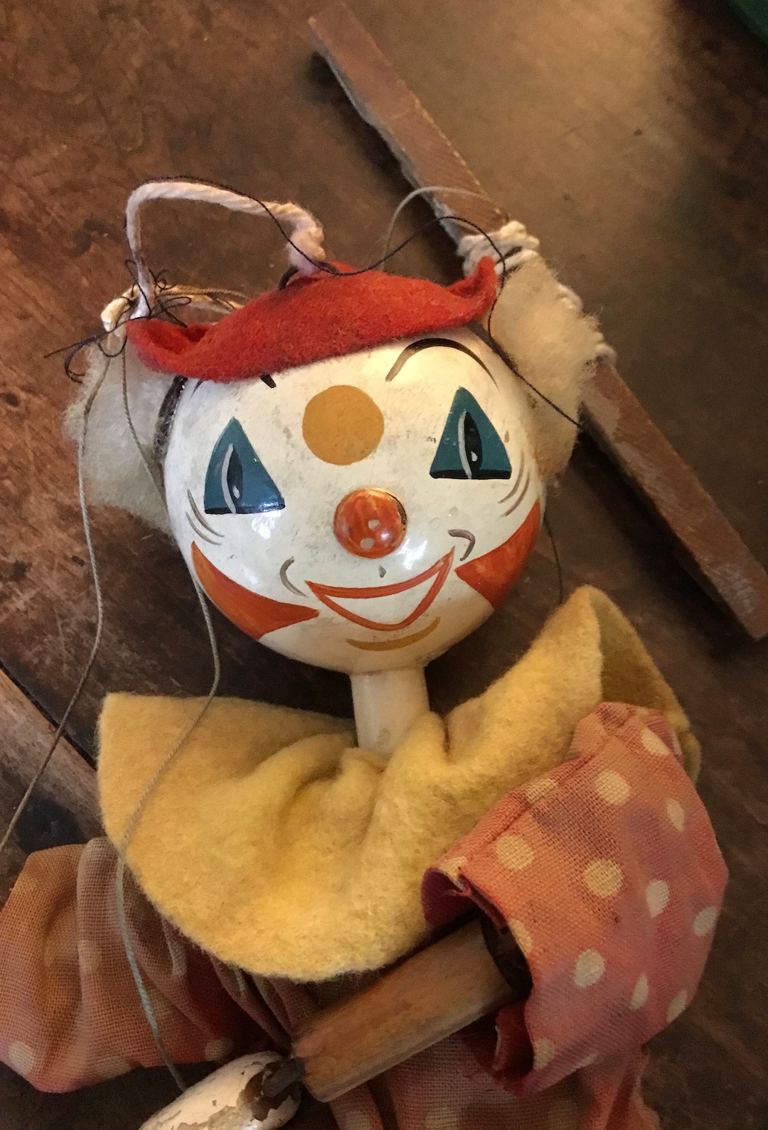 Vintage Pelham Clown Puppet Marionette - Etsy