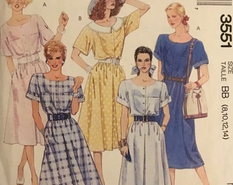 Misses's 2 Hour Dress Sewing Pattern....mccall's - Etsy