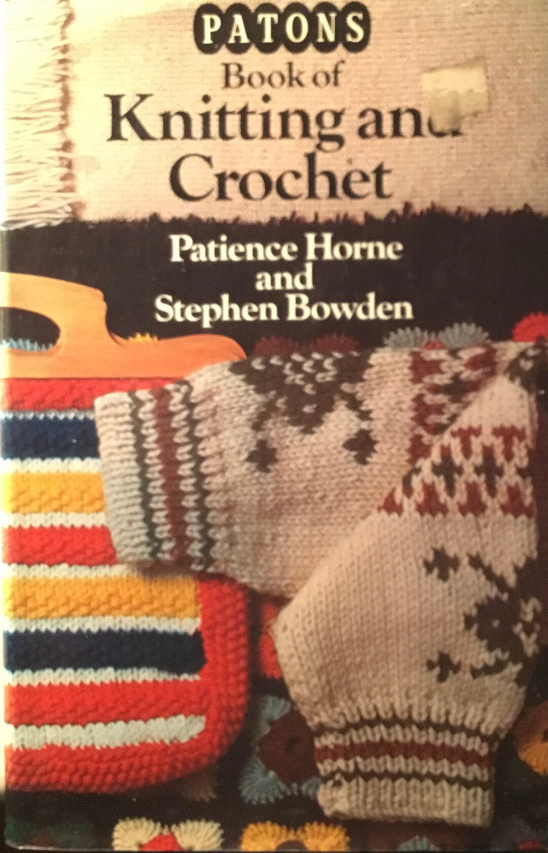 Patons Book of Knitting and Crochet Patience Horn and Stephen Bowden - Etsy