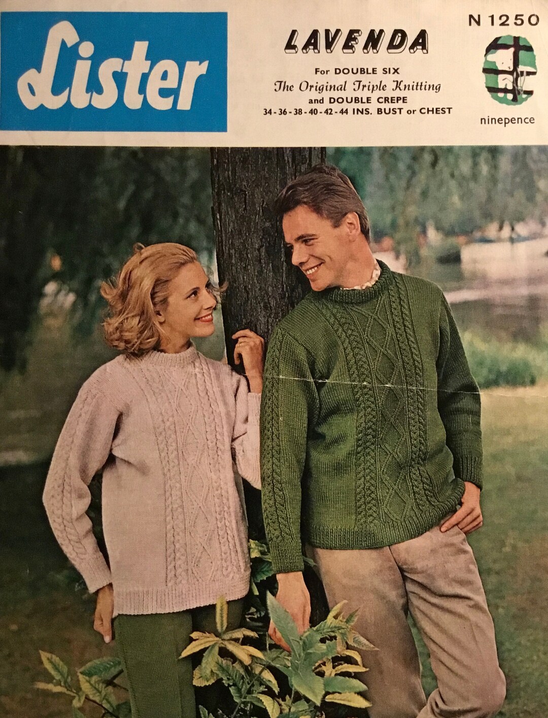 Lister Sweater and Trews Knitting Pattern No. N1250 to Fit - Etsy UK