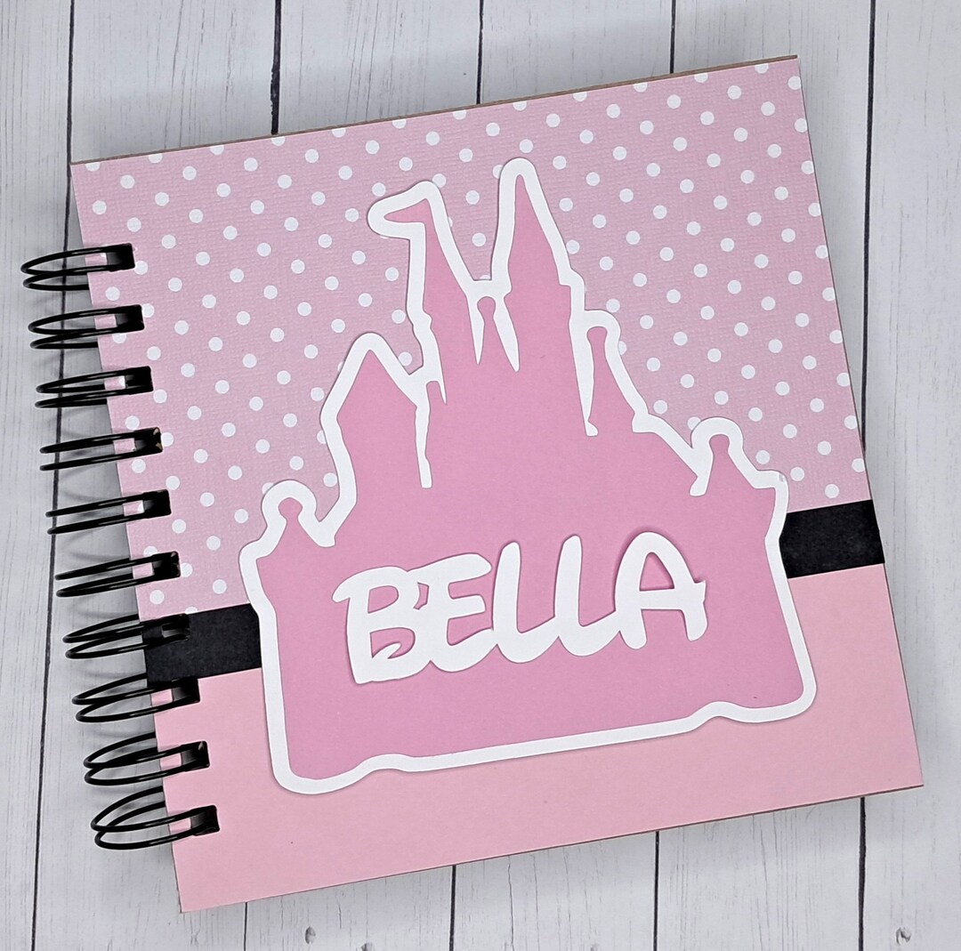 Disney Autograph Book Princess Castle Girls Favorite Book Scrapbook ...