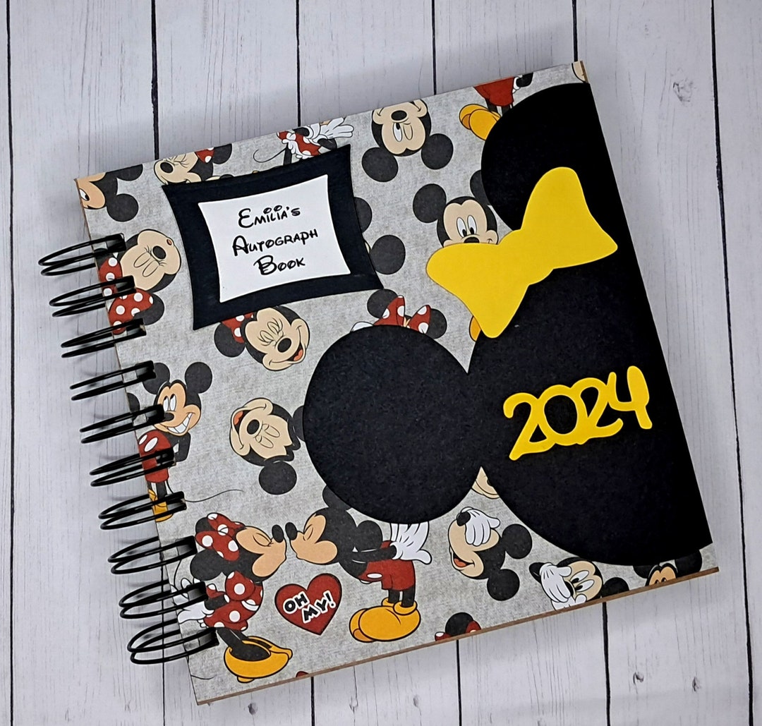 Disney Autograph Book Princess Girls Favorite Book Scrapbook ...