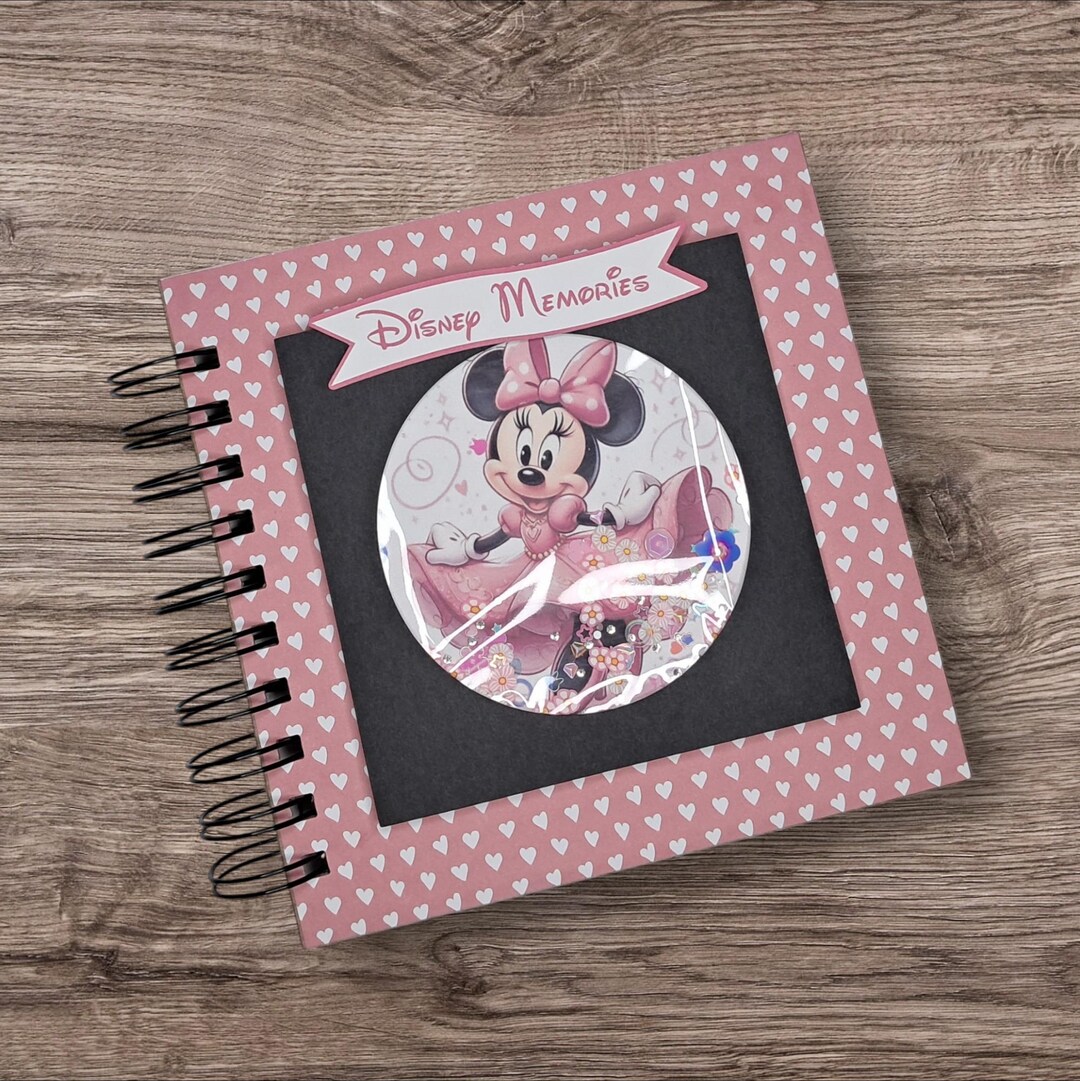 Disney Autograph Book Girls Shaker Cover Favorite Minnie Mouse Book ...