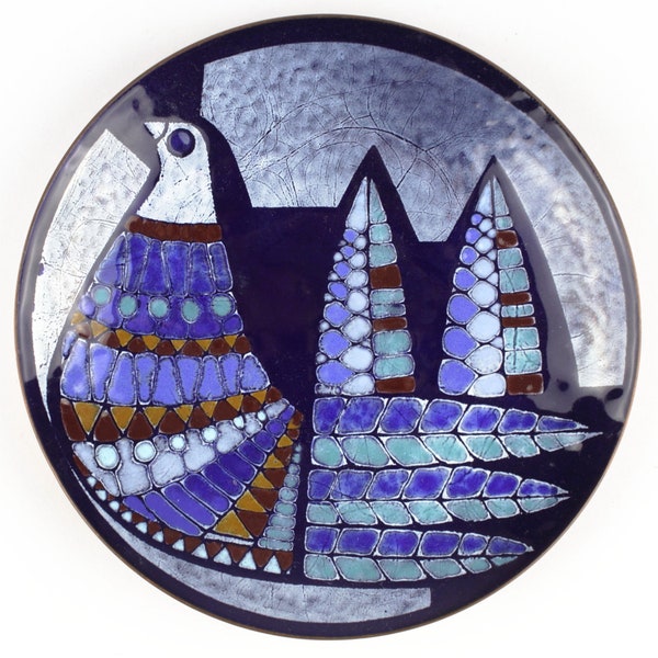 Enamel Copper Plate - Etsy Canada