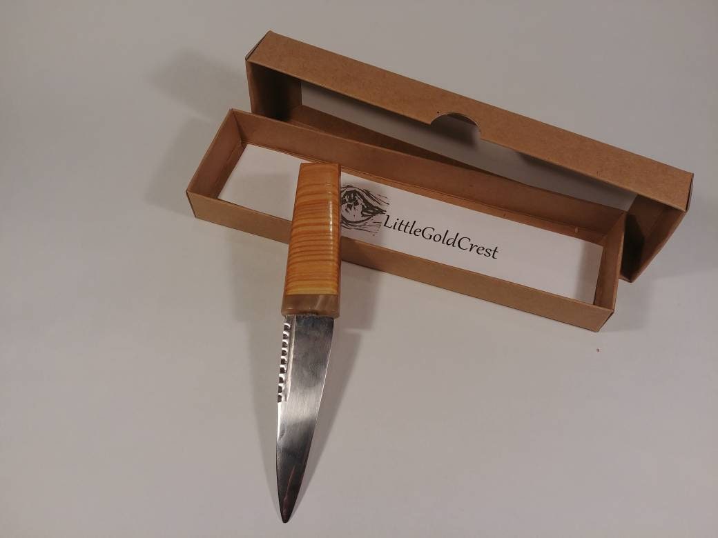 Sgian Dubh hecho en Glasgow a partir de uno de mis kits - Etsy España
