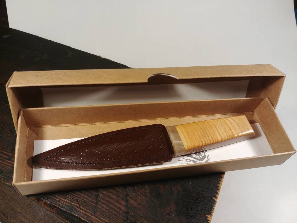 Sgian Dubh hecho en Glasgow a partir de uno de mis kits | Etsy