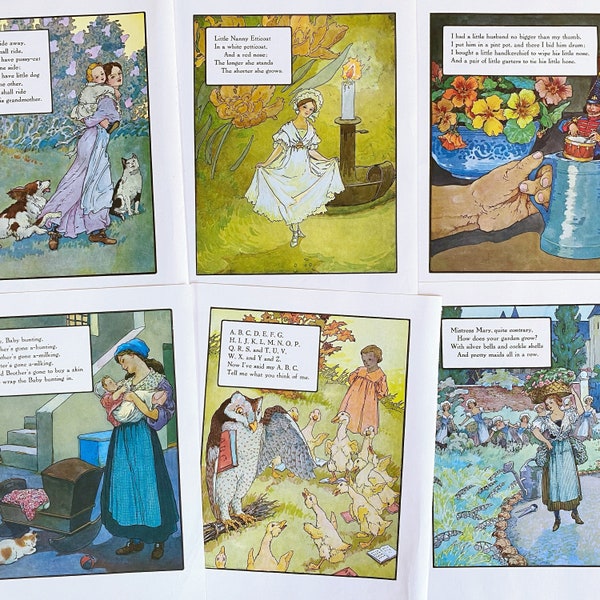 Mother Goose Prints - Etsy