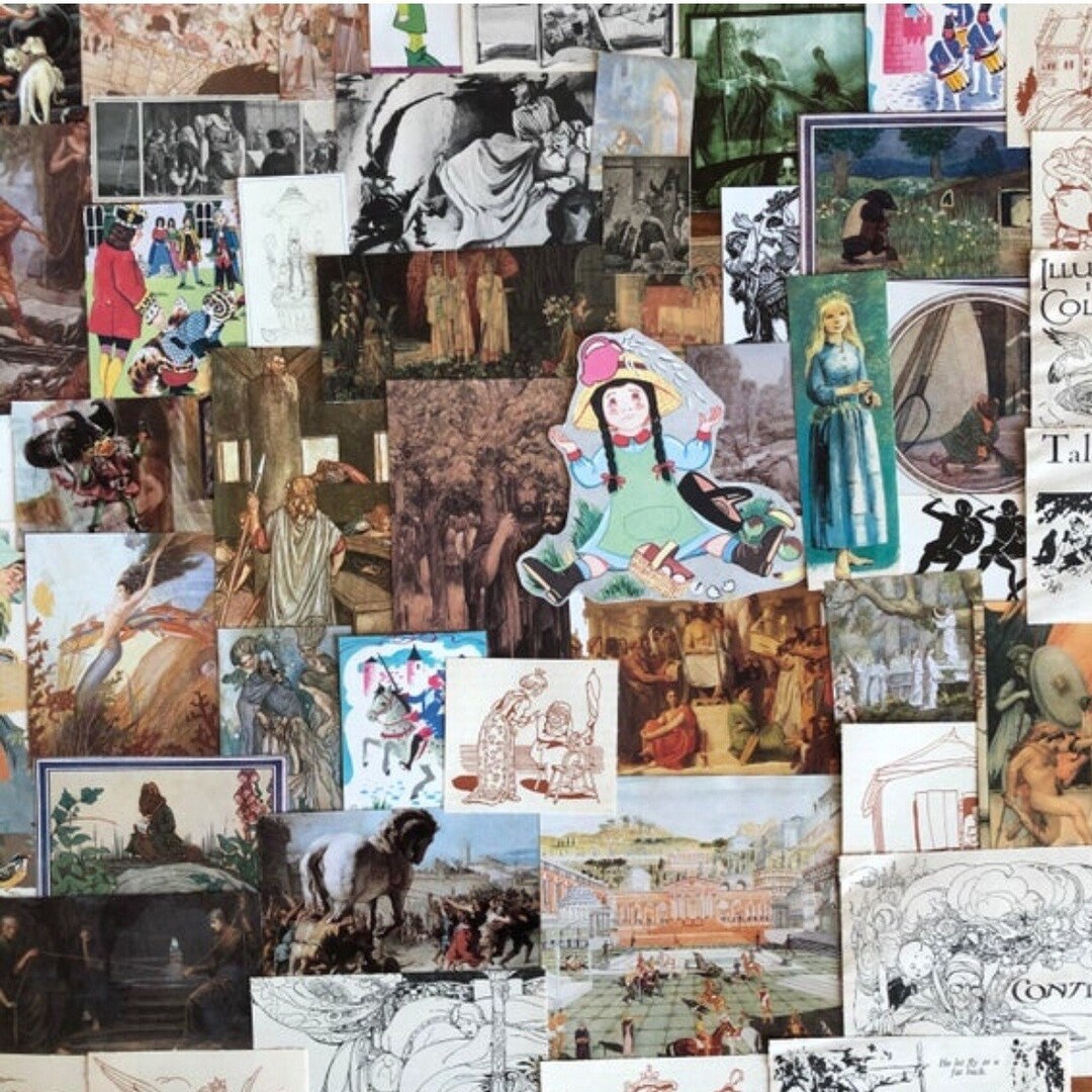 Vintage Fairy Tale Ephemera Pack: 50+ Pieces for Journals & Collage - Etsy
