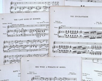 1907 Sheet Music - Etsy
