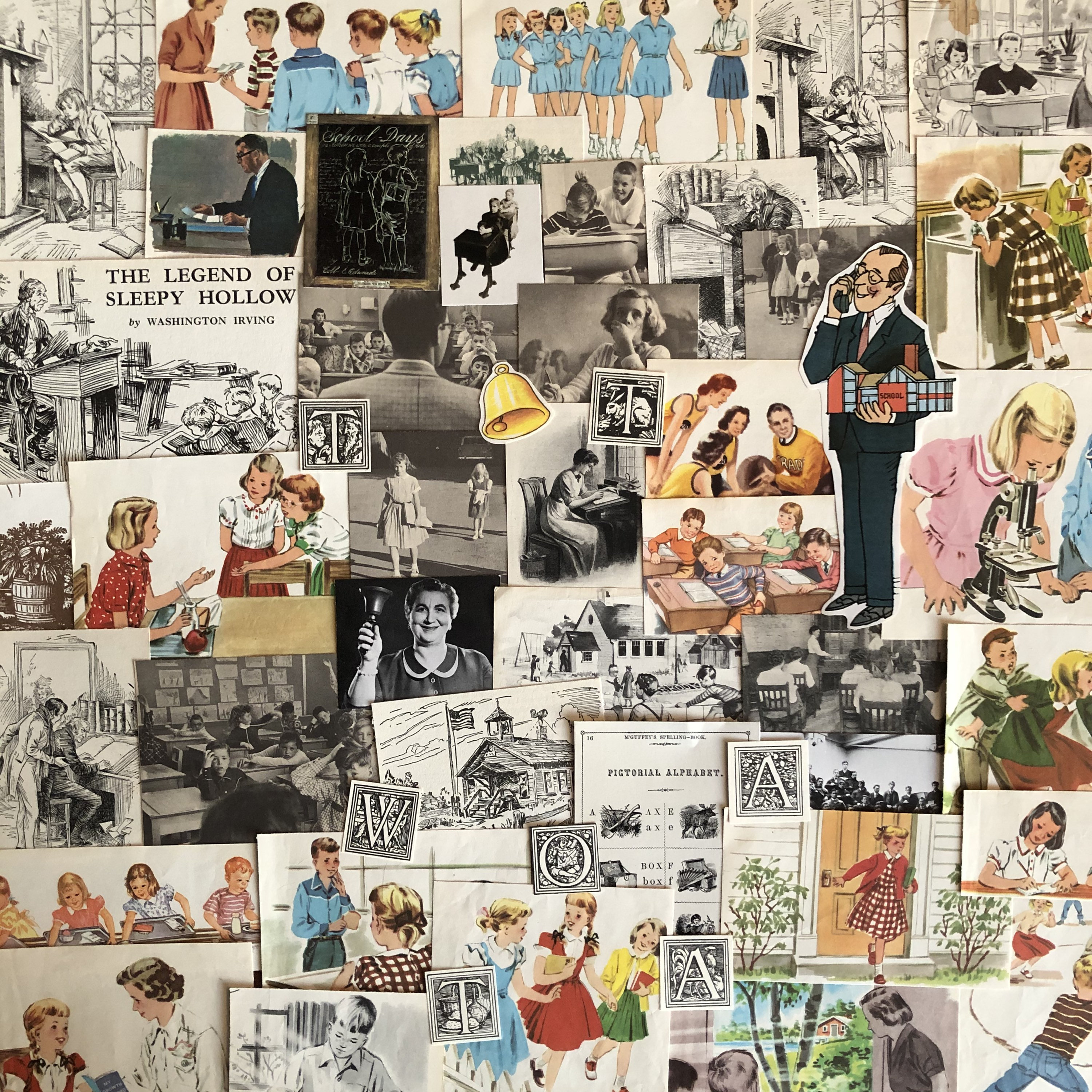 45 Piece Ephemera Pack Weird Eclectic Quirky Images Illustrations ...